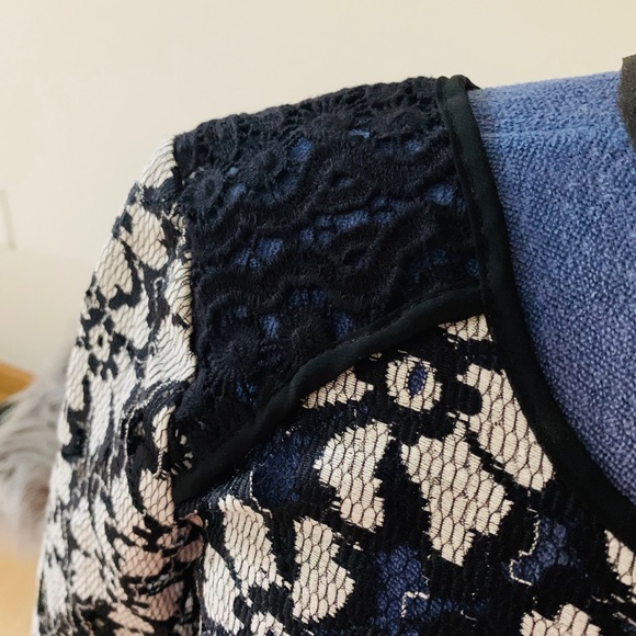 Lush | Tops | Lush Lace Black White Gorgeous Top Size S | Poshmark